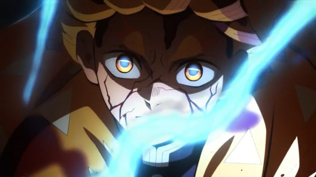 Zenitsu Vs Kaigaku Twixtor 4K I Clips For Edits I Demon Slayer Infinity ...